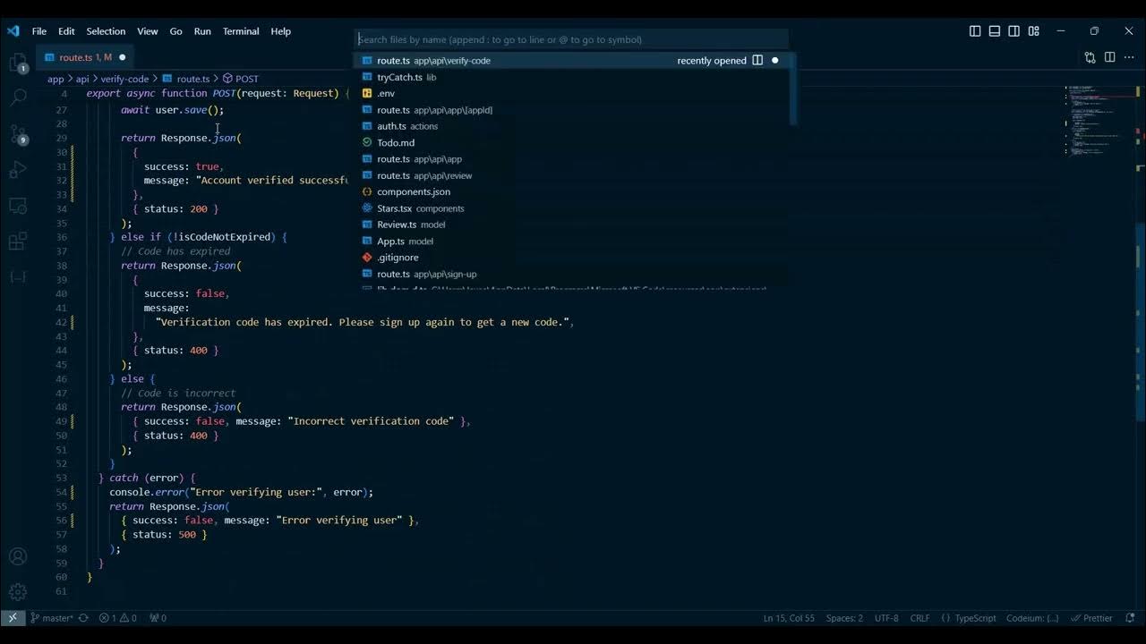 VS Code tips for js developers - YouTube