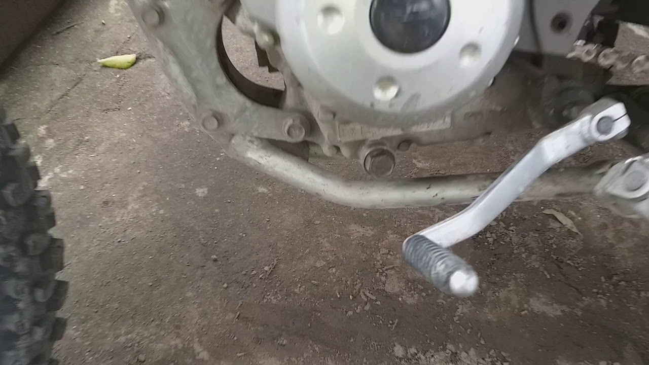 Letak noka & nosin kawasaki klx 2013 - YouTube