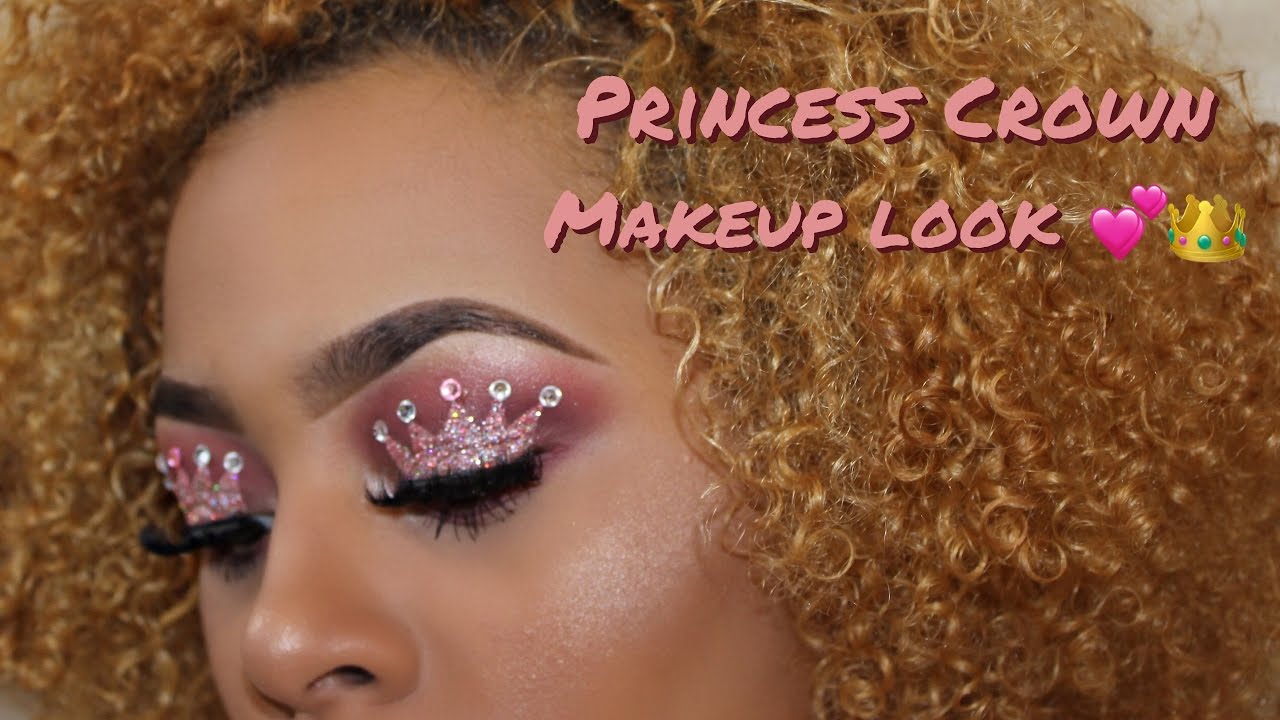Princess Crown Makeup Tutorial | TinyTaj - YouTube