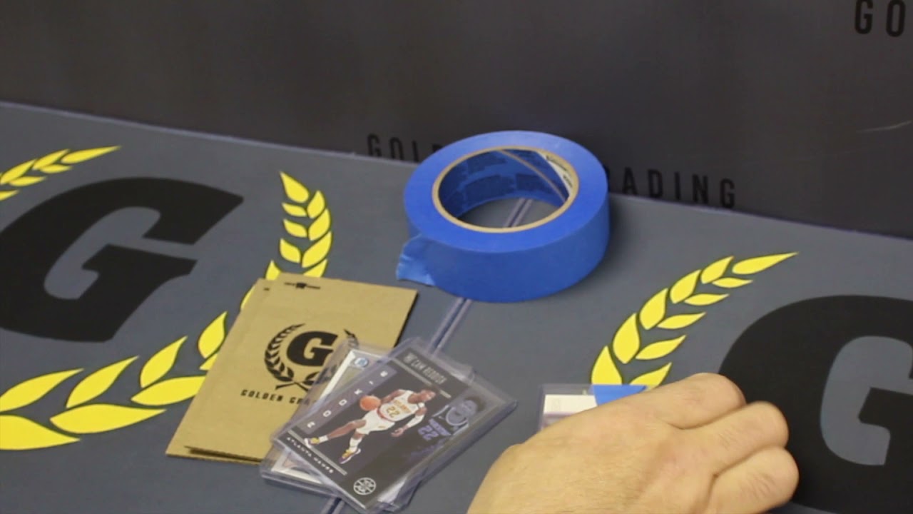 Golden Grading: How to Package Your Cards For Shipping - YouTube