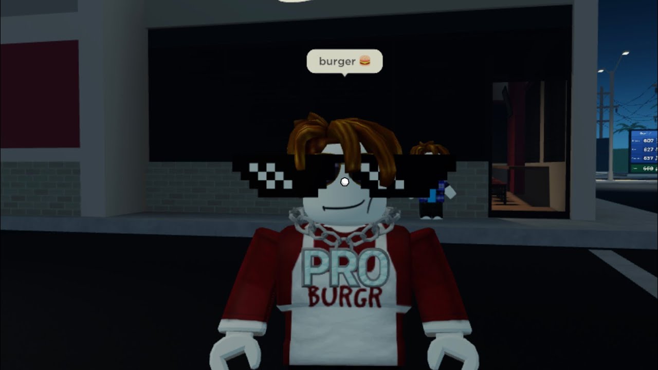 The Roblox Burger Experience @23Sebee - YouTube