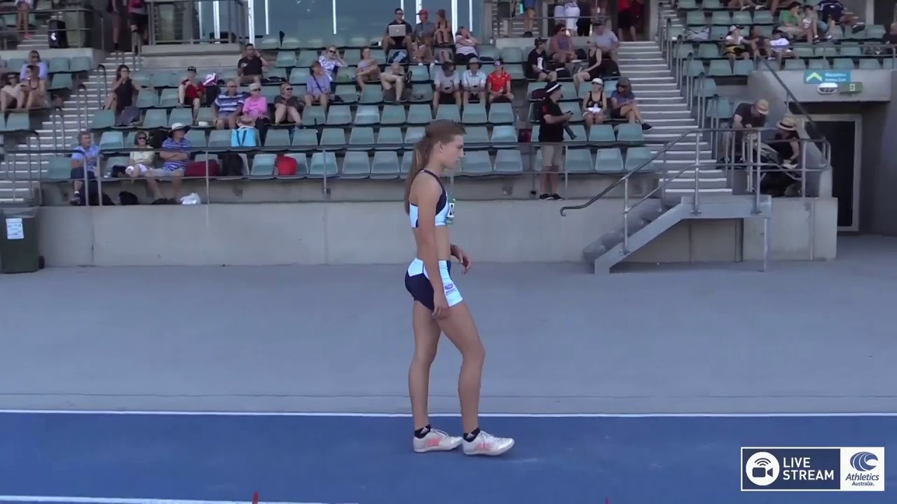 U16 Womens Long Jump - Part 1 - 2018 Australian Junior Athletics ...