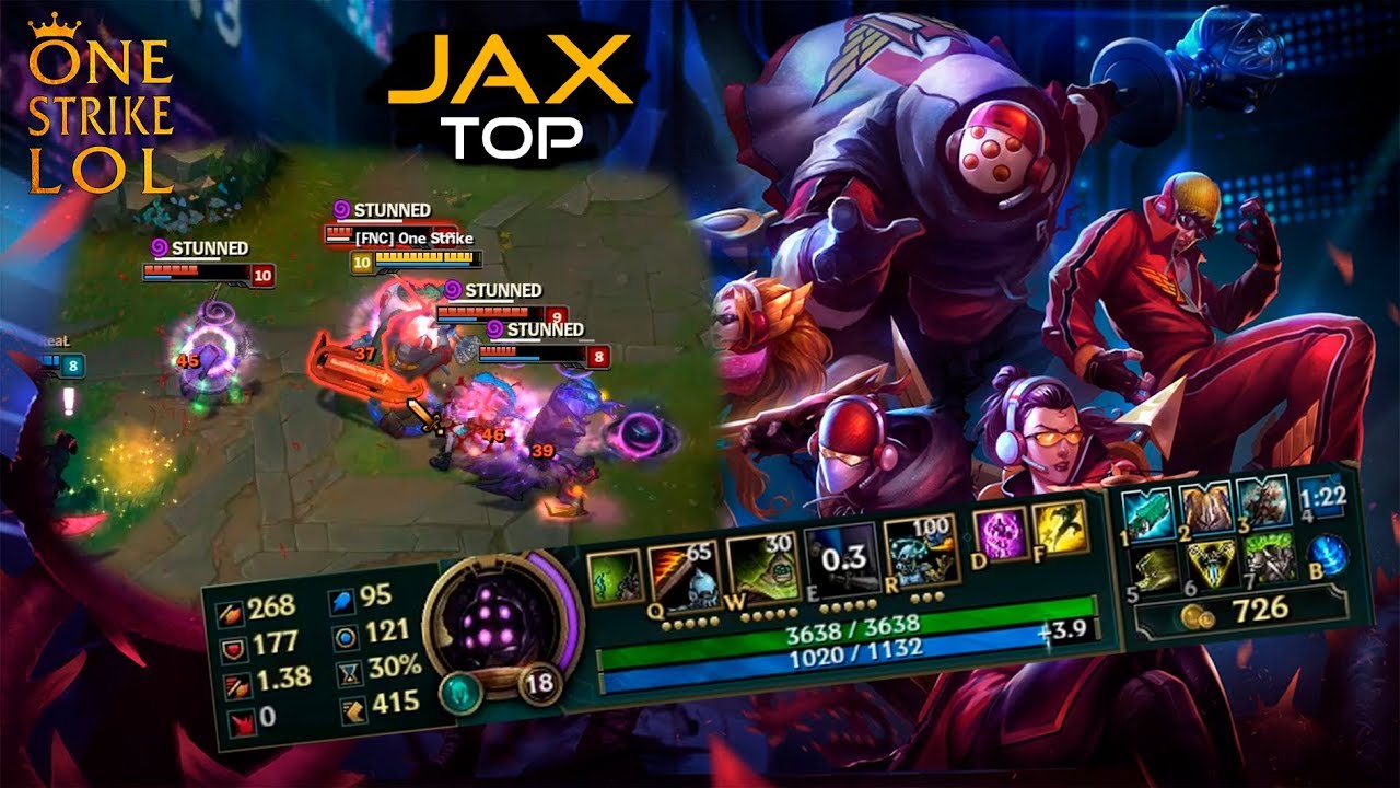 JAX TOP S7 | Runas, maestrías y objetos (Gameplay) - YouTube
