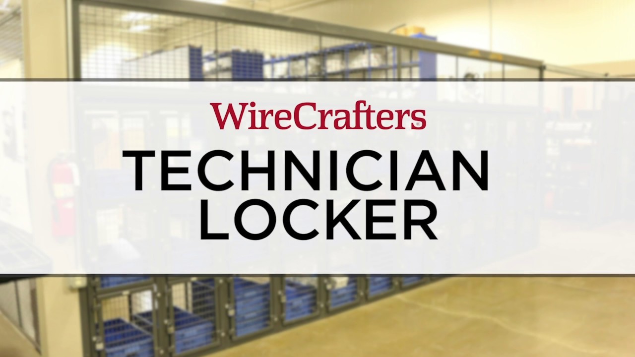 Technician Locker System - San Diego California | Conveyor and Storage ...
