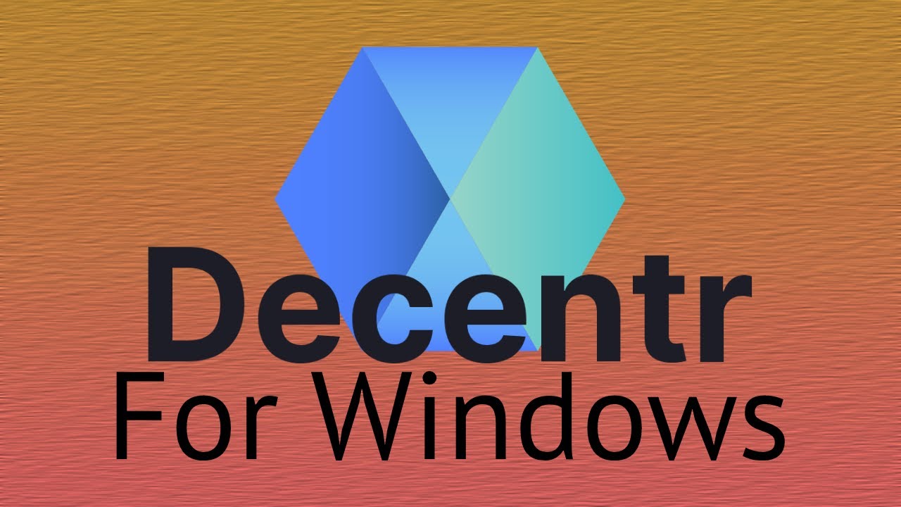 How To install Decentr Web Browser for Windows - YouTube