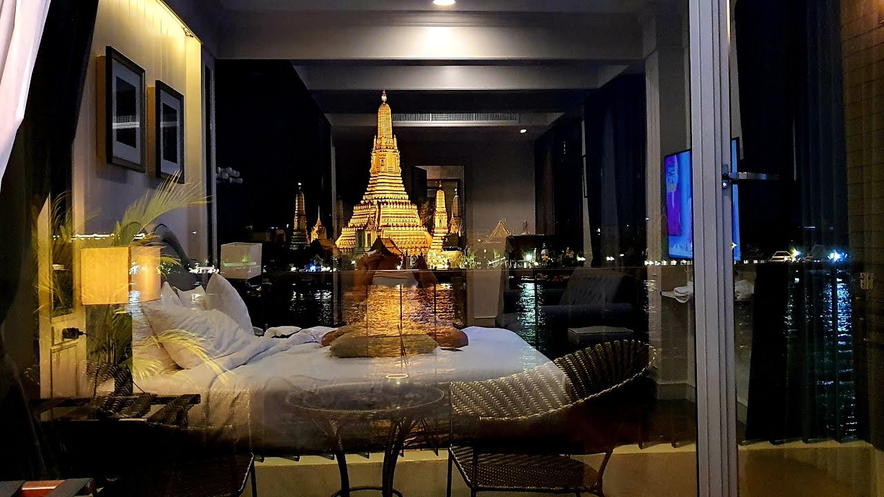 [4K] Arun Riverside Hotel Bangkok (MAGNIFICENT) and the best river view ...