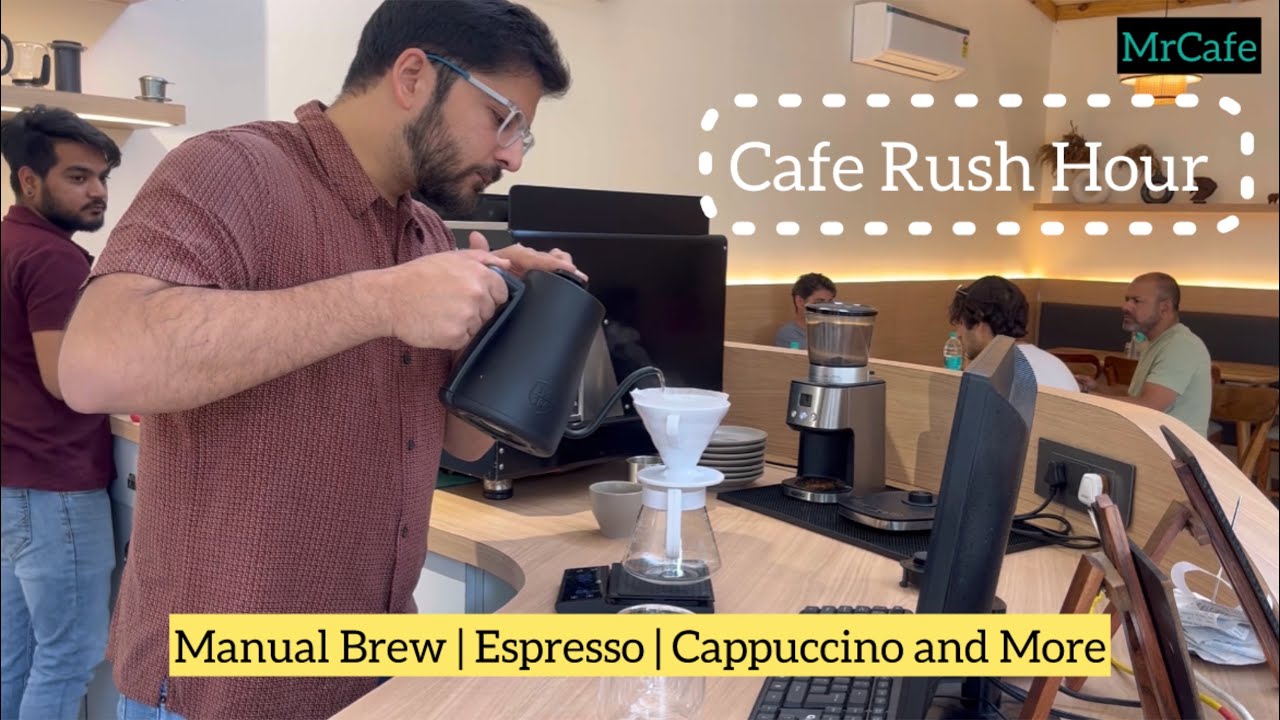 Coffee Rush | Manual Brew | Double Working and More - YouTube