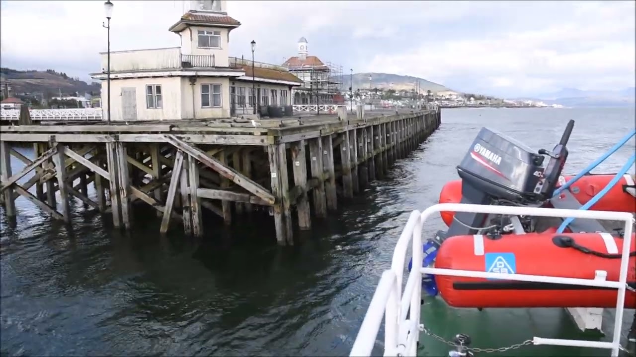 MV Argyll Flyer Arriving Into Dunoon - YouTube