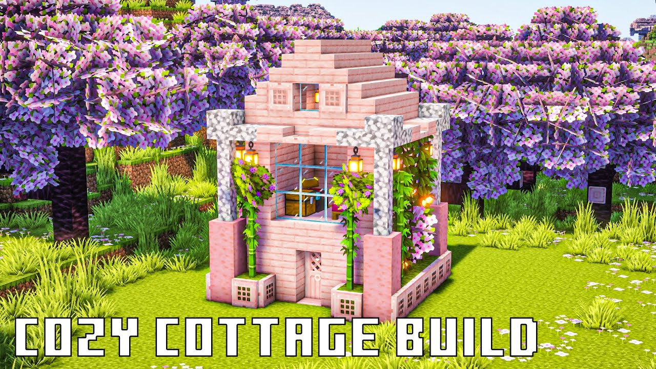 Minecraft: How to build-Cozy Cottage Build - Simple Yet Stunning House ...