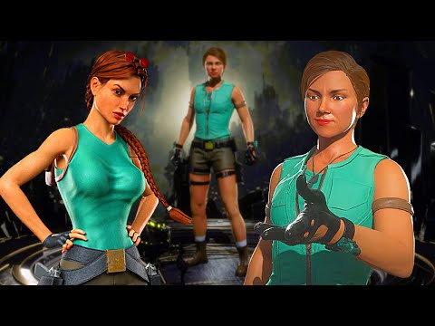Sonya Blade as Lara Croft The Tomb Raider