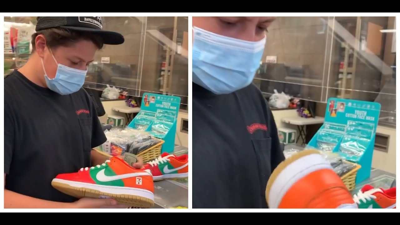 Benjamin Kickz Buys 7-Eleven x Nike SB Dunk Lows! - YouTube