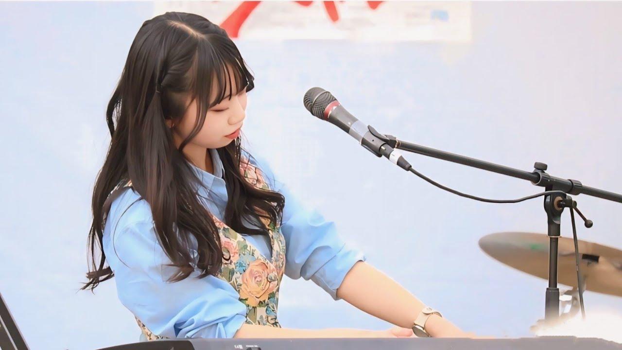 【Indigo Cherry】Vo.Key.眞塩藍咲18歳 Ba.嬉桜香15歳 池袋ジャズフェスティバル2024 - YouTube