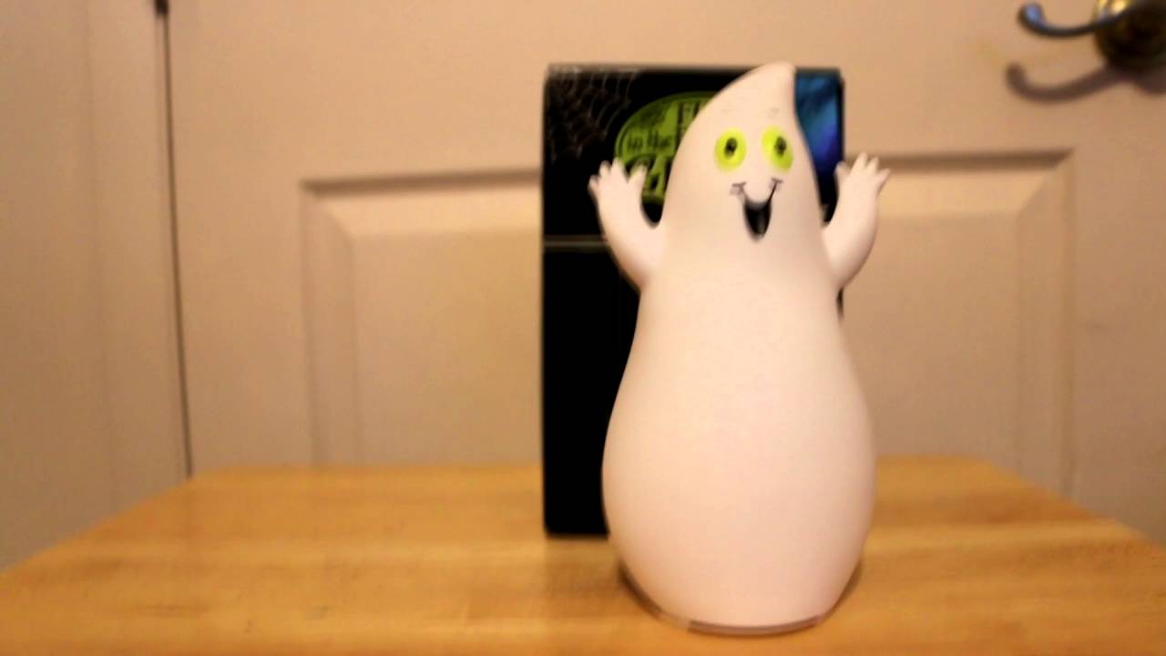 Hallmark Animated Fun In The fridge ghost halloween decoration - YouTube