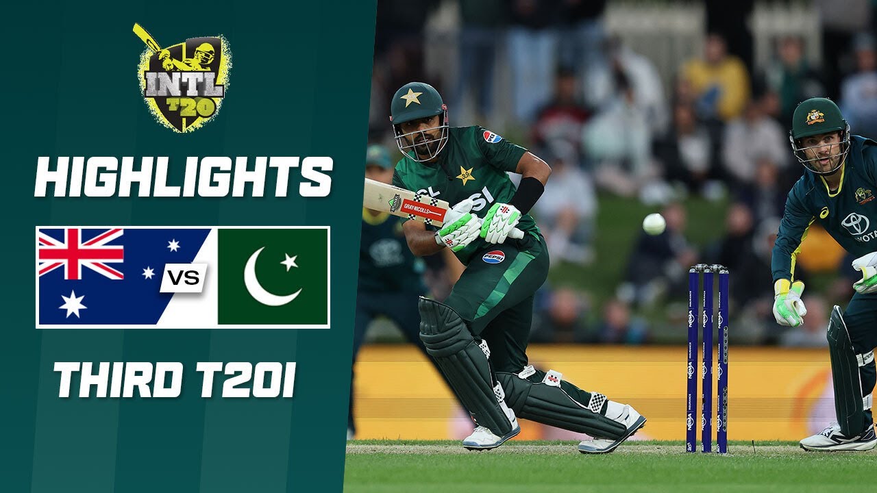 Australia v Pakistan | Third T20I | T20I Series 2024-25 - YouTube