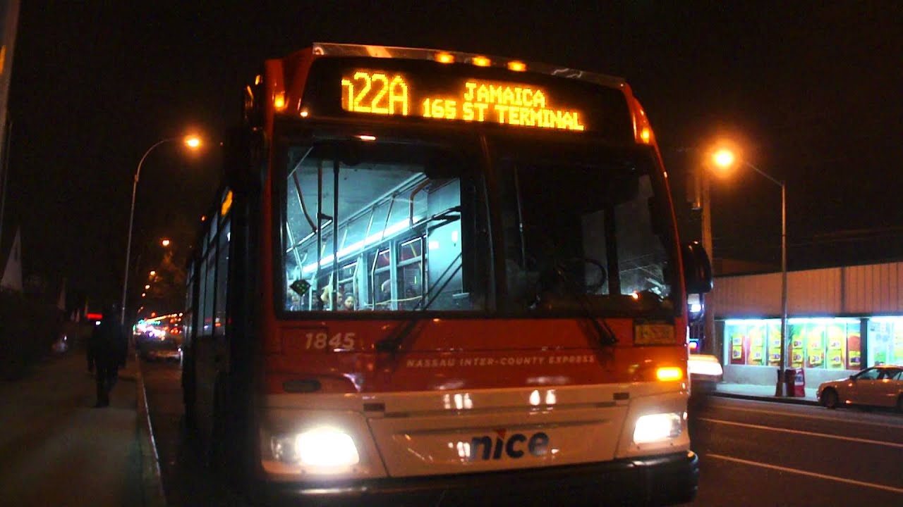 Nassau Inter-County Express 2012 Orion VII CNG 1845 On The n22A @ 251st ...
