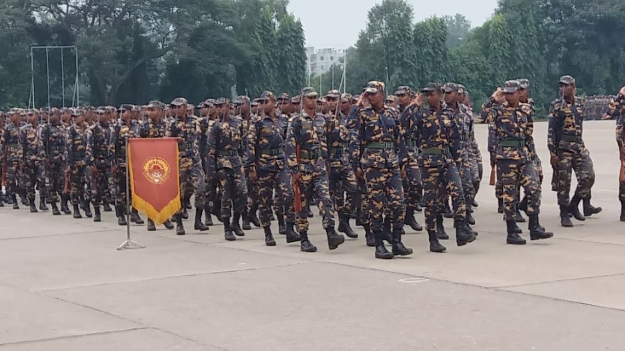 Bangladesh Battalion Ansar 20 th Batch 2019 Pared Rehearsal - YouTube