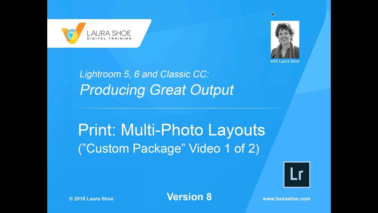 Lightroom 5, 6, Classic CC: Making a Multi-Photo Design in the Print ...