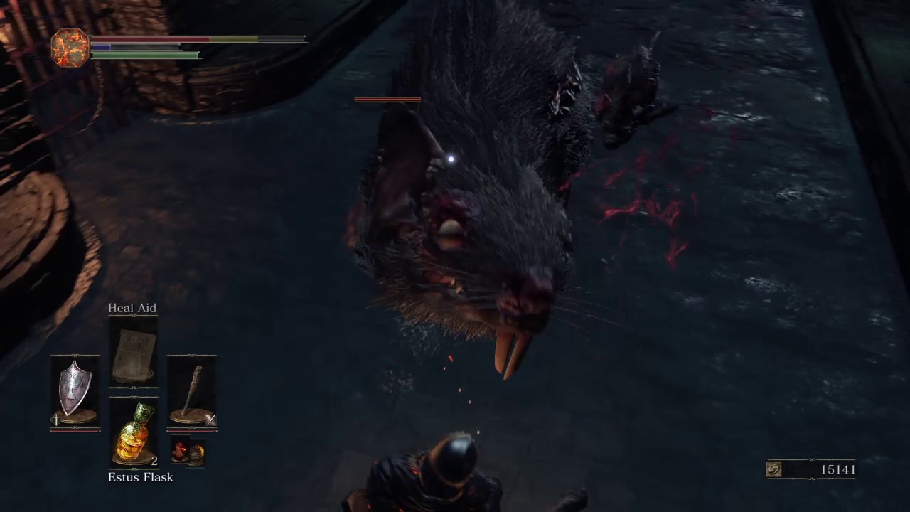 DARK SOULS 3 Mini-Boss 6: Mother Rat - YouTube