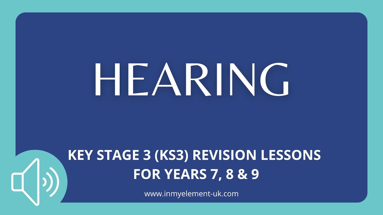 Hearing, Vibrations & Structure of the Ear - Physics Revision (Years 7 ...