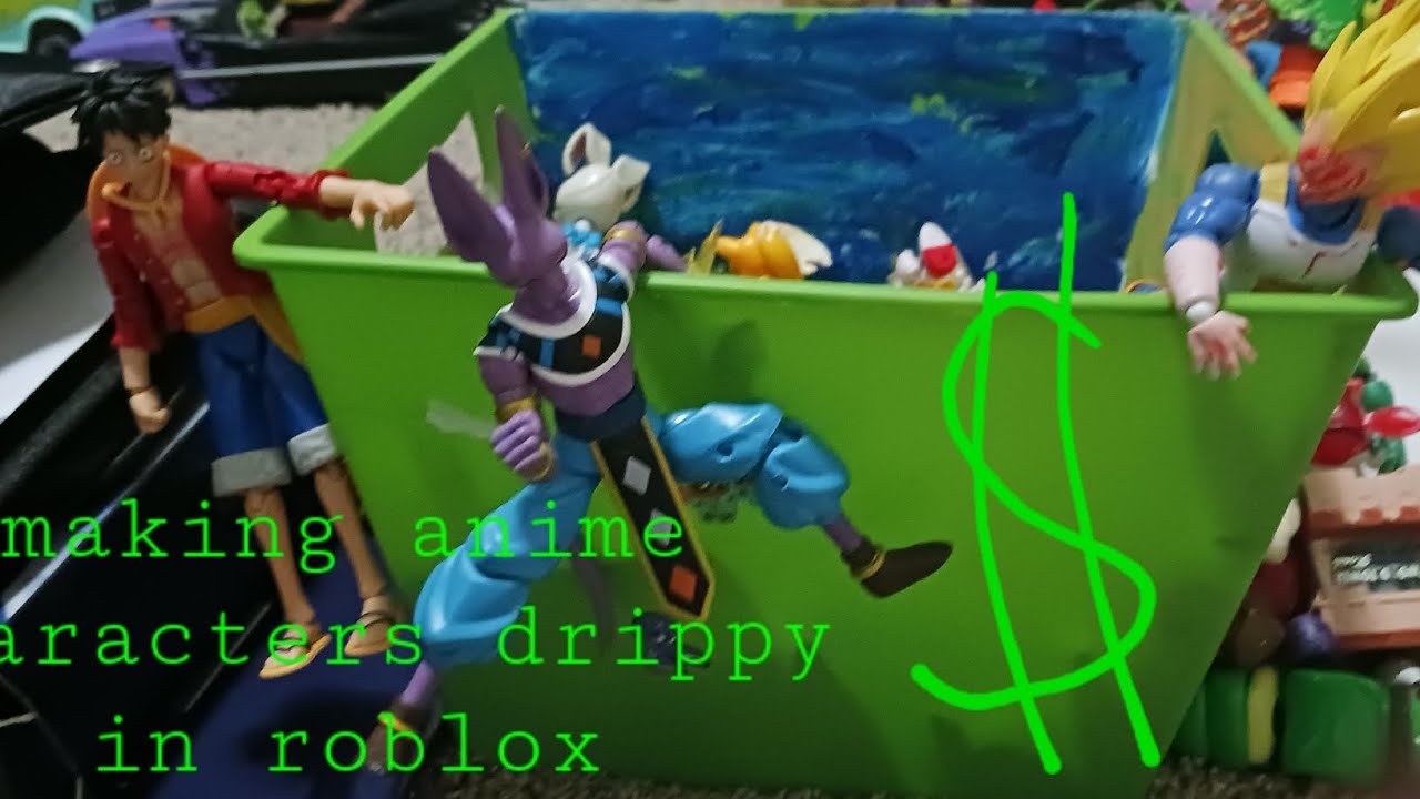 making drippy anime characters in roblox part 1!! - YouTube