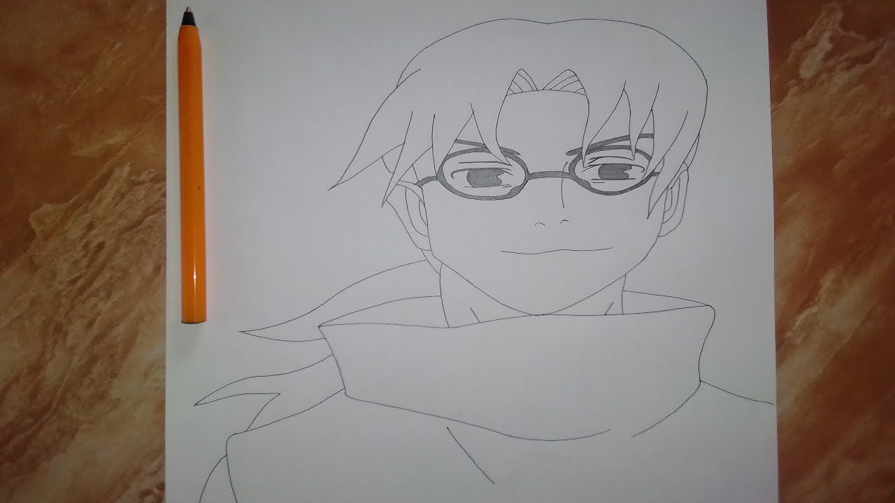 Kabuto | Naruto Shippuden | EASY DRAW!!! - YouTube