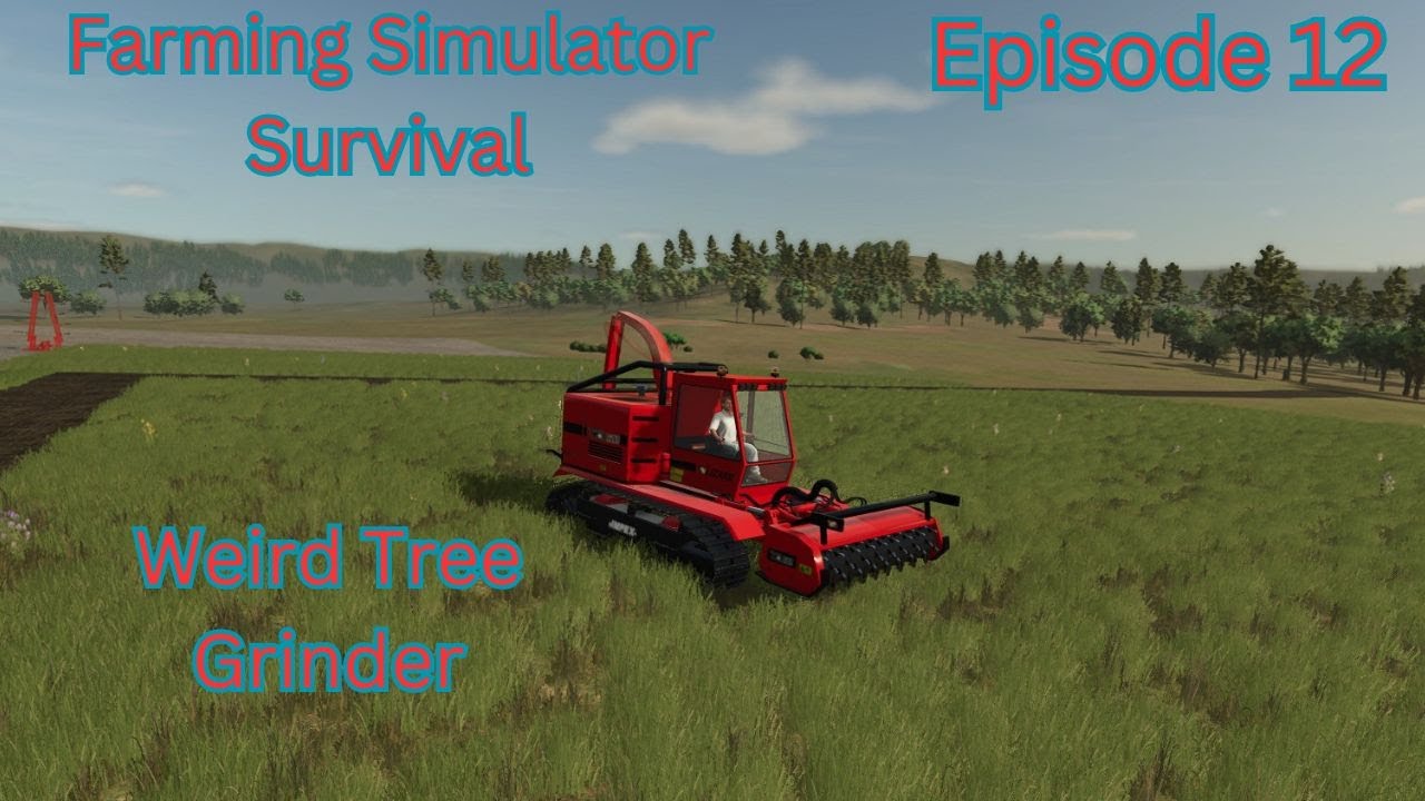 The Strange Tree Grinder | Farming Simulator 25 | Survival Challenge | Ep 12 - YouTube