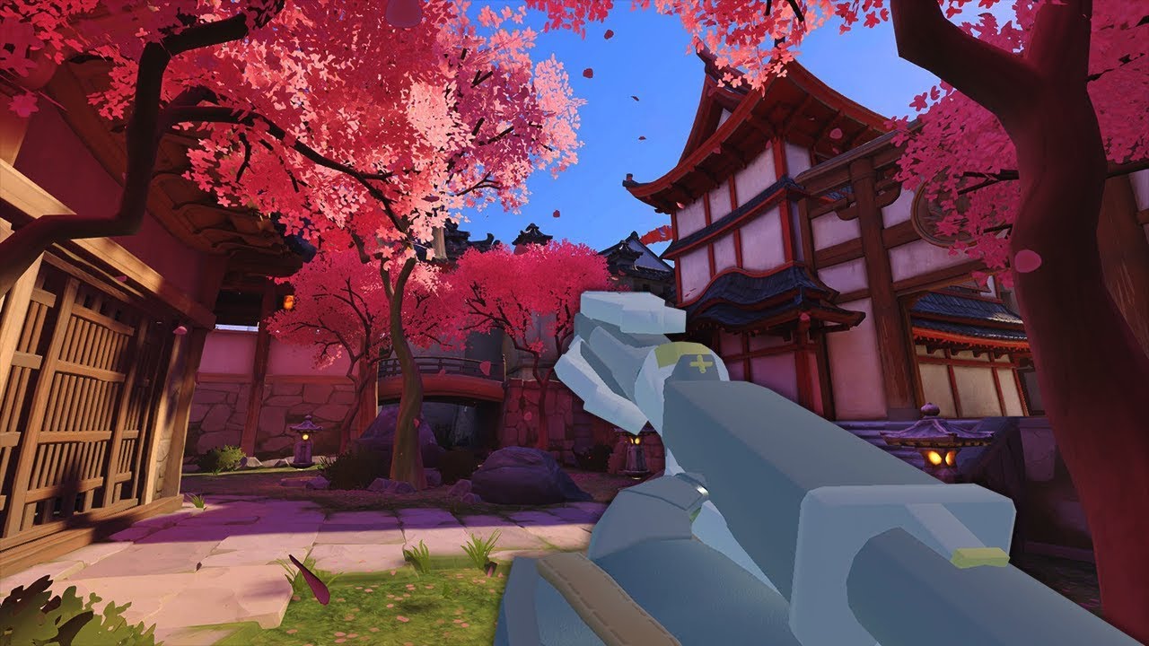 Mercy's Caduceus Staff || Rec Room Weapon Showcase #3 - YouTube