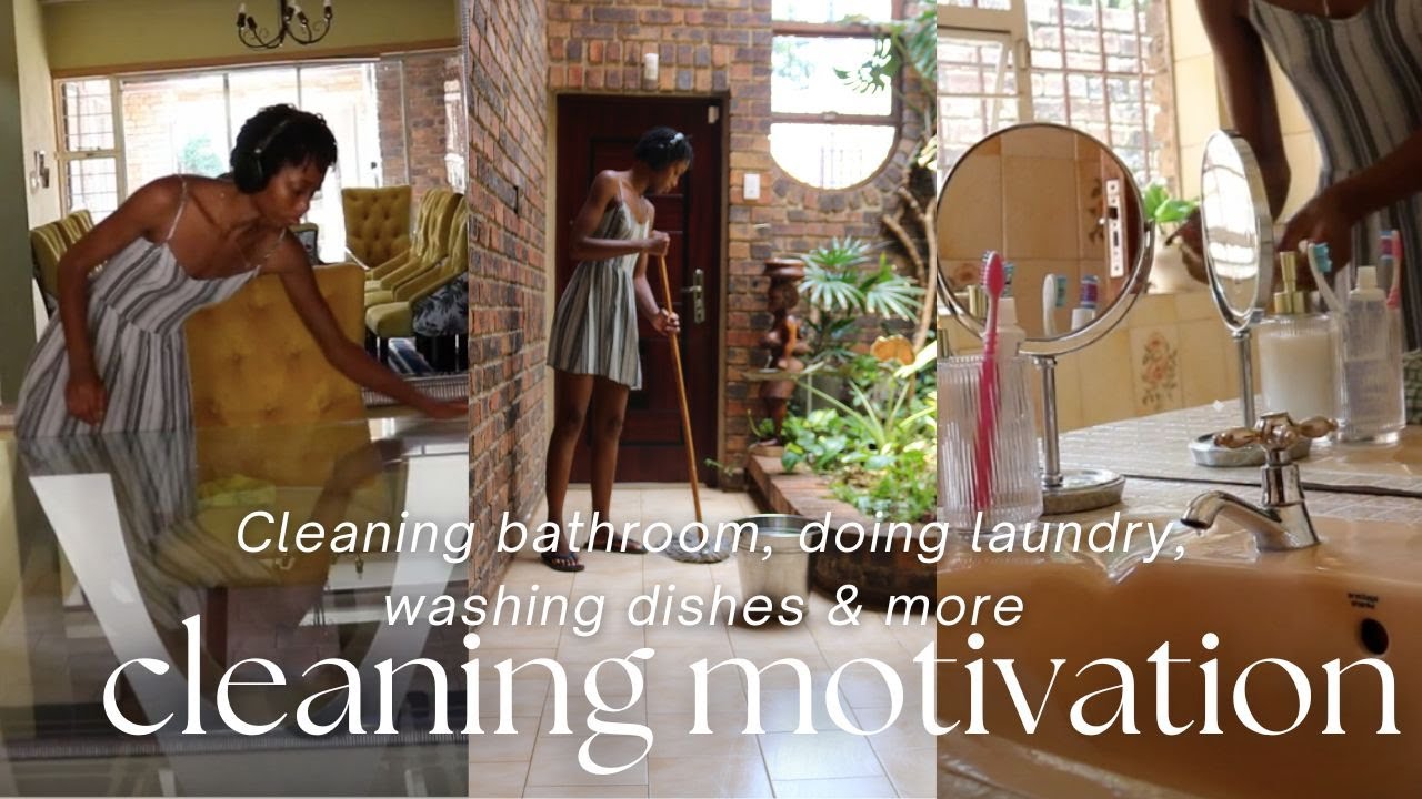 Cleaning the House | Weekly Routine & Relaxing Silent Cleaning ...
