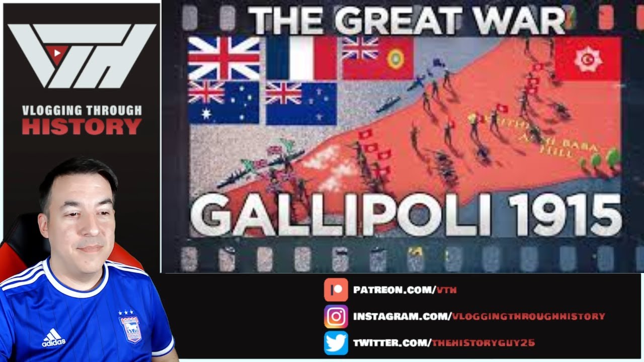 Gallipoli 1915 - Reaction for ANZAC Day - YouTube