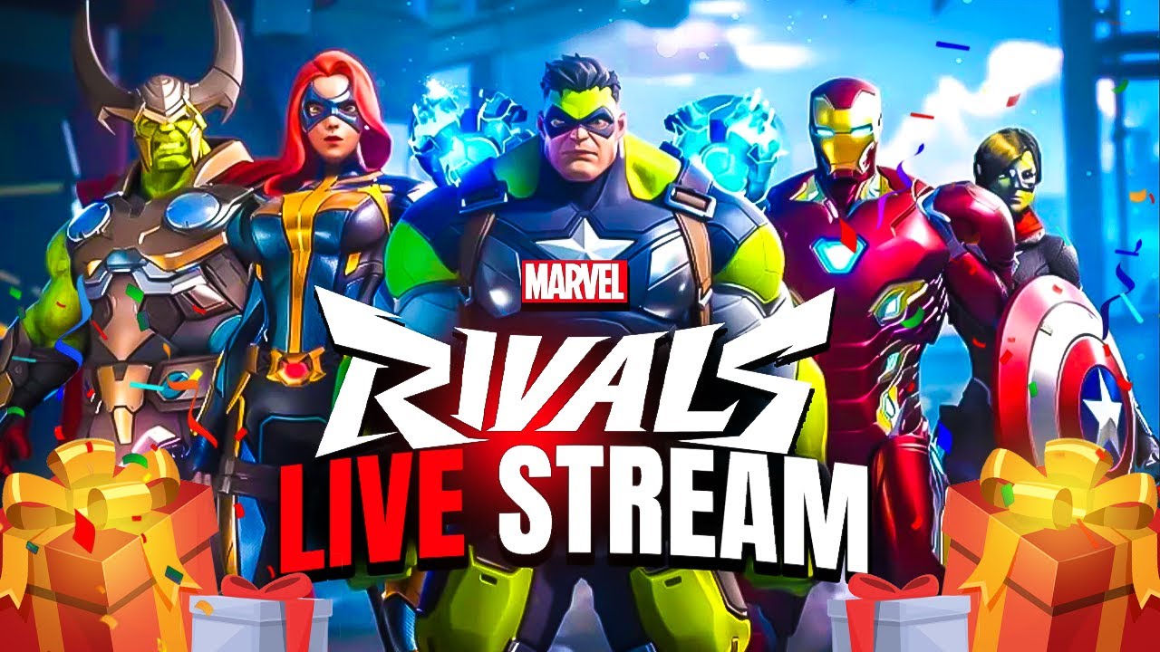 PLAYING MARVEL RIVALS + MULTIPLE GIVEAWAYS! (Closed Alpha Live Stream ...