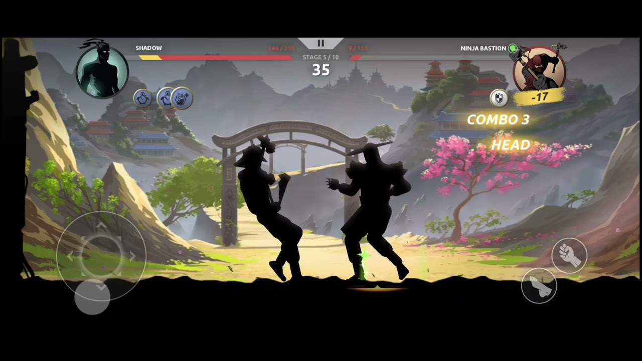 SHADOW vs NINJA BATTLE 2024 ! Quick Knock Fight Gamplay - YouTube