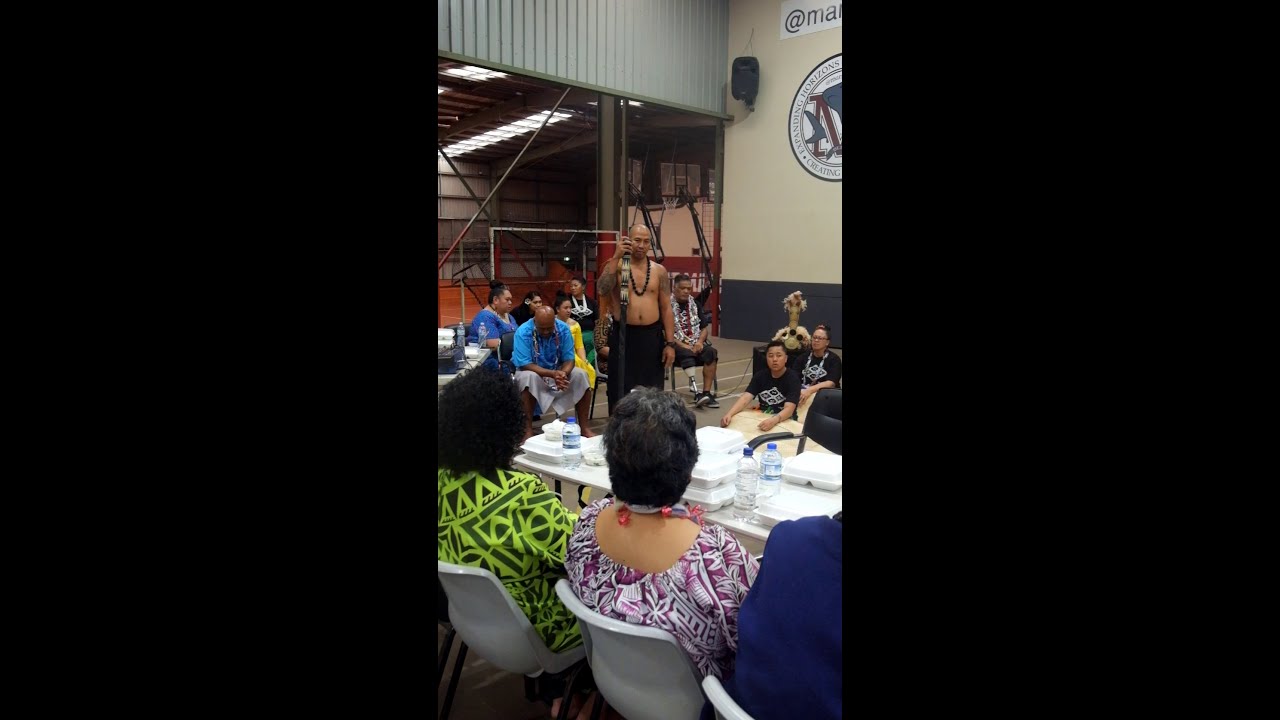 Taputoa 1st time lauga faafetai - O a'u ole Samoa 2018 - YouTube