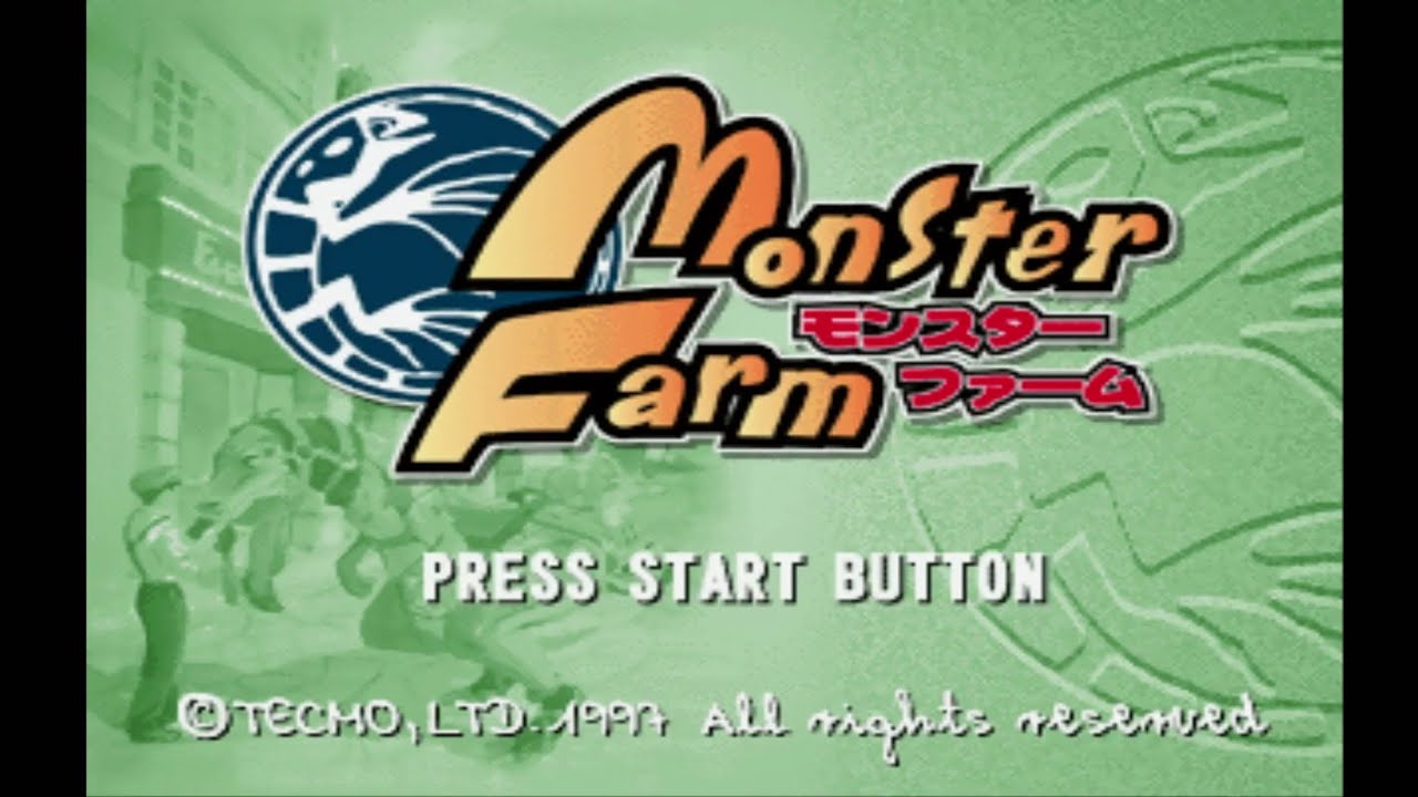 【MF】#1 Monster Farm （モンスターファーム ／ オープニング） 【PS1】※PS3版 - YouTube