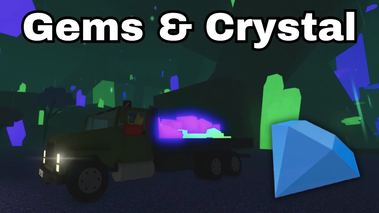 How to get Gems and Mine Crystal - Refinery Caves 2 (Roblox) - YouTube