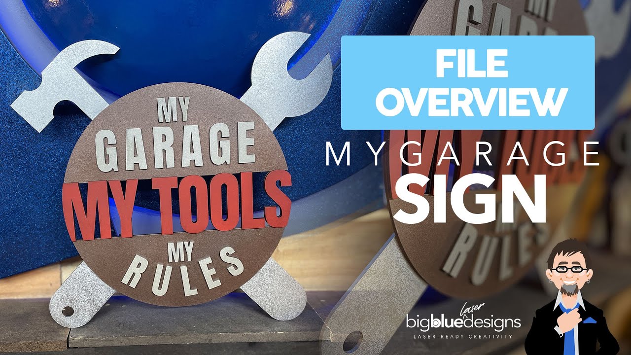 File Overview: "My Garage" Sign - YouTube