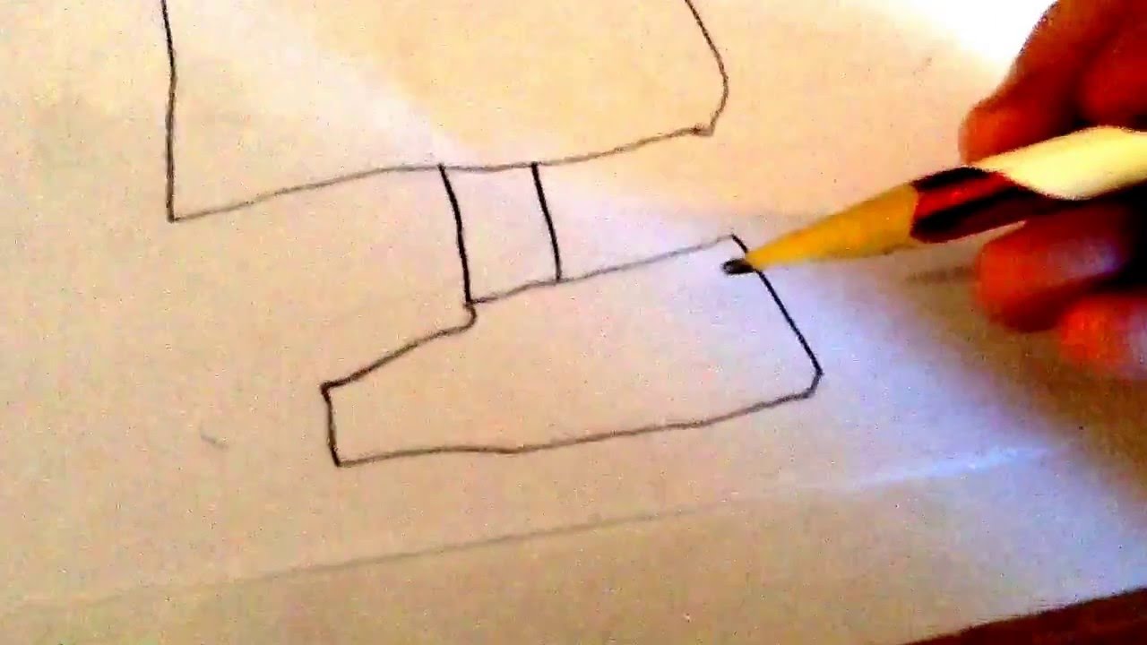 How to draw a cute computer - YouTube