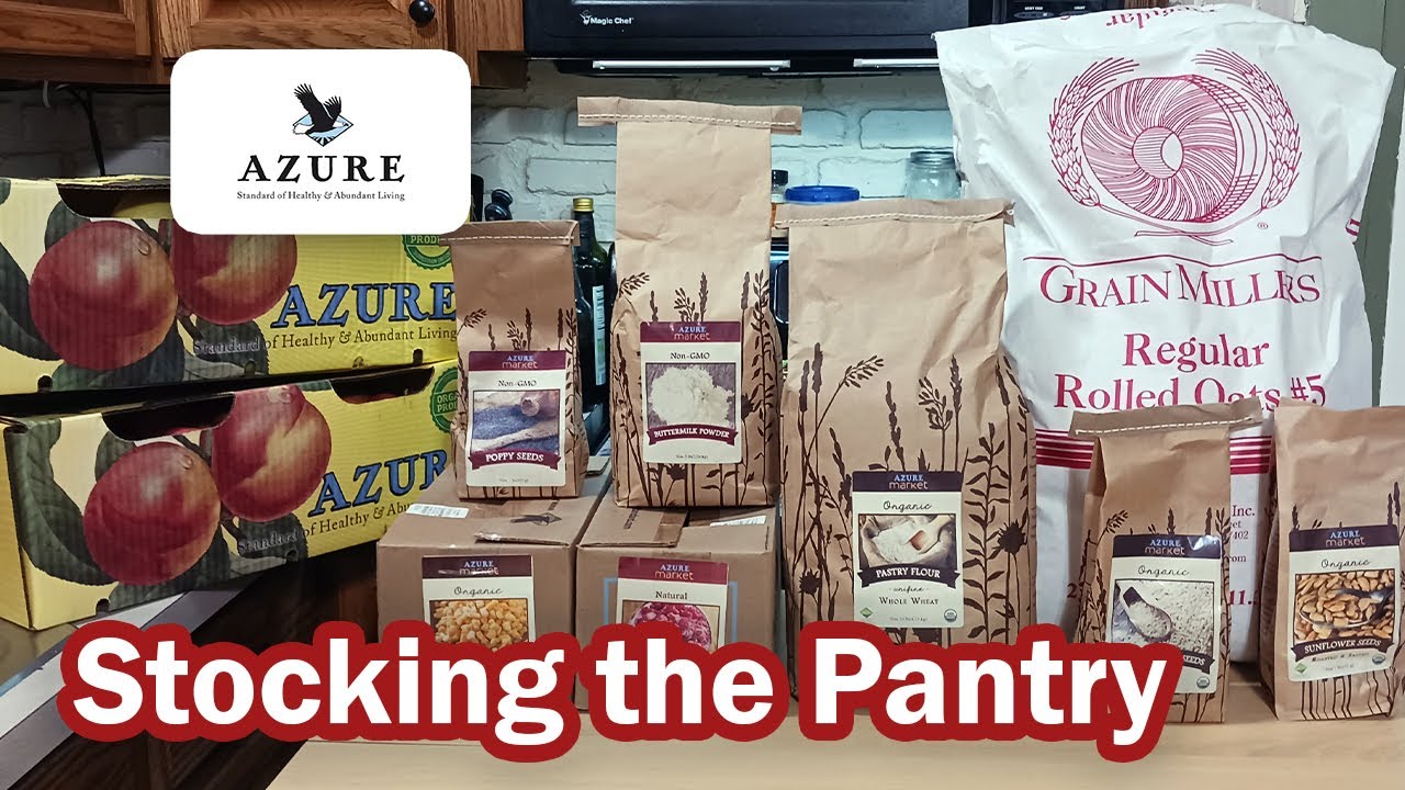 Azure Standard Haul to Prep for Winter & the Holidays - YouTube