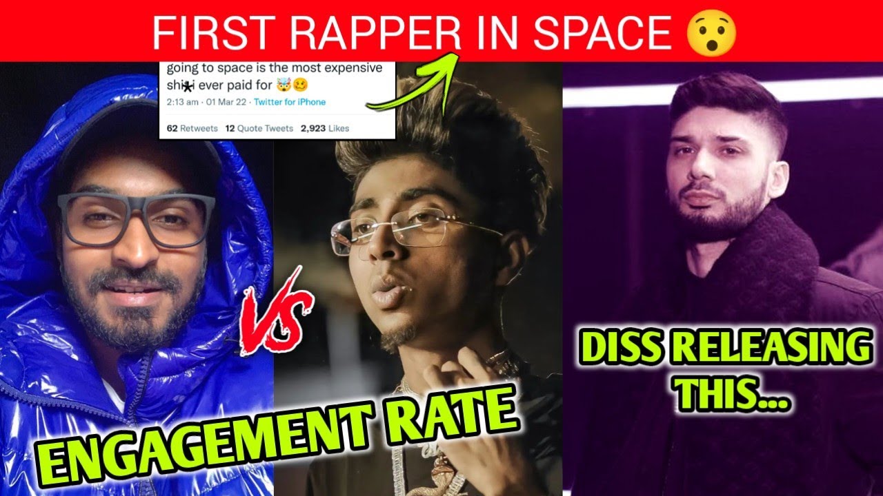 FIRST RAPPER IN SPACE 😯 ! | MC STAN VS EMIWAY VS RAFTAAR ENGAGEMENT ...