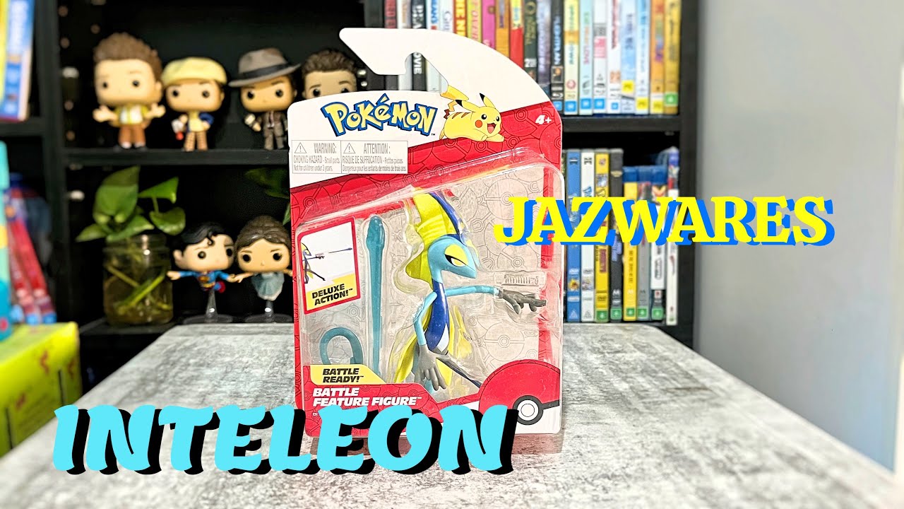 Inteleon Jazwares Figure | Unboxing and Review - YouTube