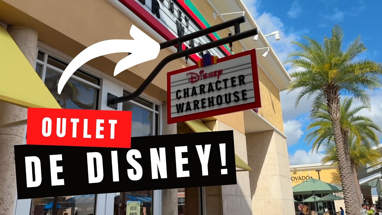 Mercancía de Disney pero con descuento! | Outlet de Disney 2024 Orlando ...