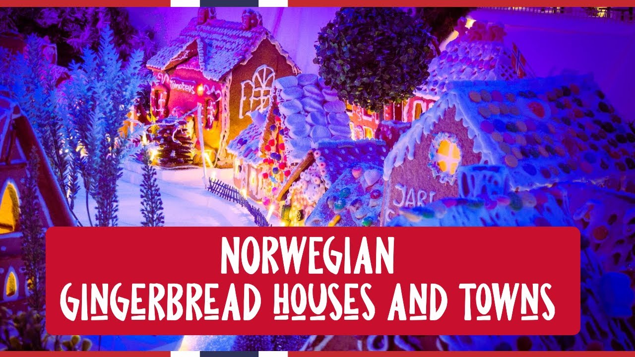 Norwegian Gingerbread Houses and Gingerbread towns | Visit Norway - YouTube