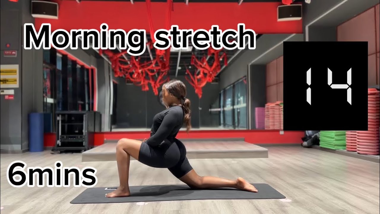 Wake Up & Stretch: 6-Minute Morning Routine for Energy & Vitality - YouTube