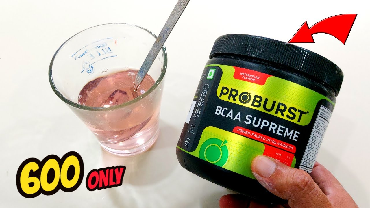 BCAA Benefits in Hindi | Proburst BCAA Review and Use | In Hindi - YouTube