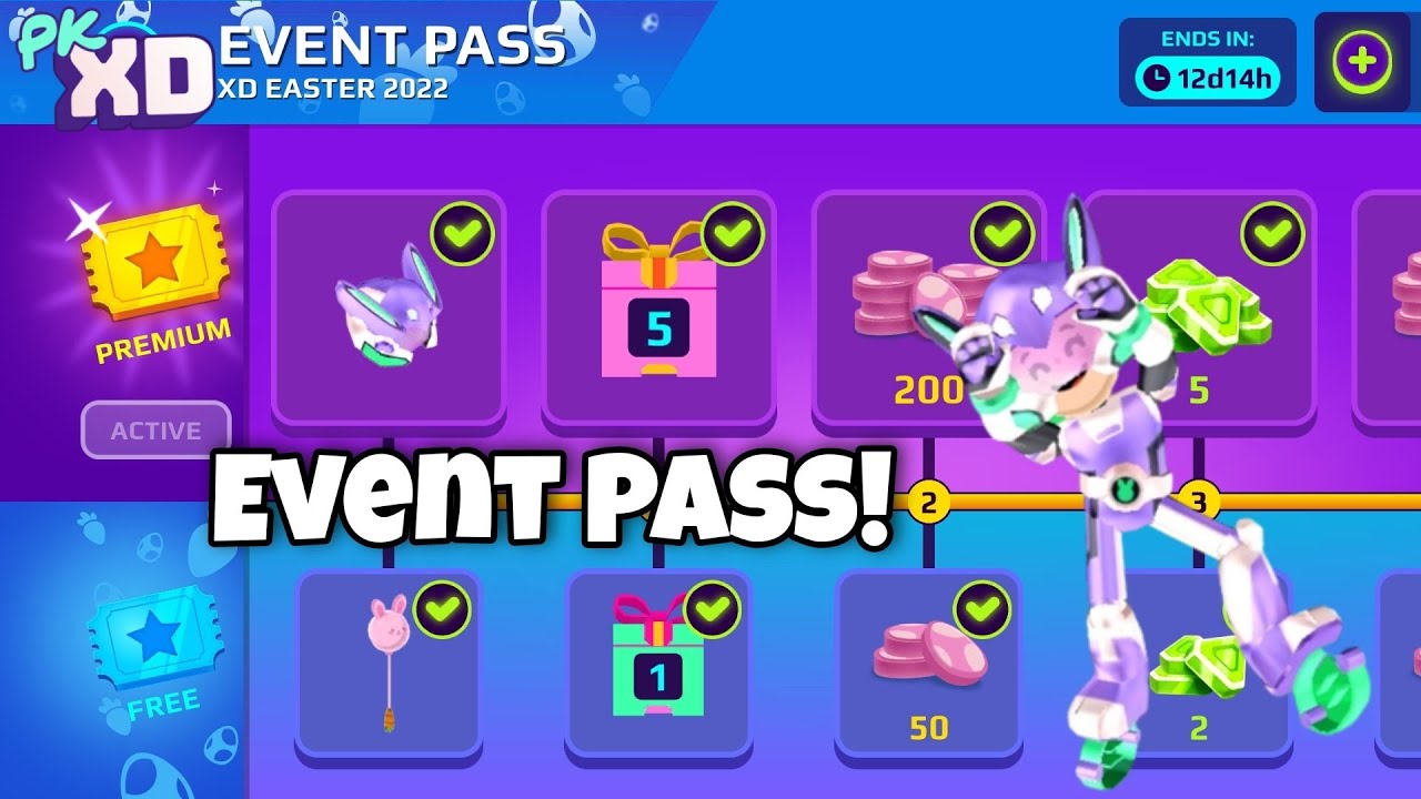 PK XD Unlocking Easter Event Pass! - YouTube