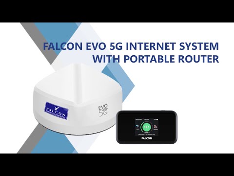 FALCON EVO 5G Internet System with Mobile Router for Caravans and ...