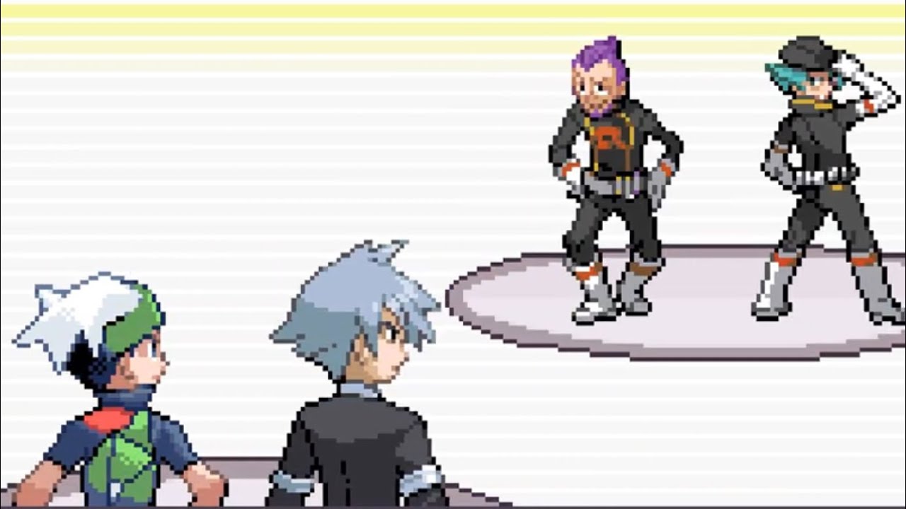 Pokemon Emerald Horizons v1.16 - vs Team Rocket Admins Proton & Petrel ...