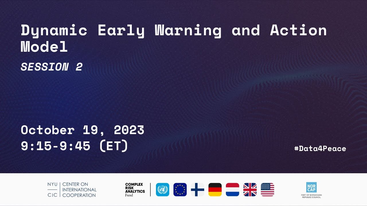 Dynamic Early Warning and Action Model - YouTube