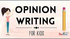 Opinion Writing for Kids - YouTube
