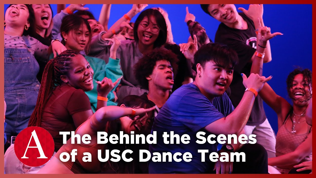 Going behind the curtain of a USC Dance Team - YouTube