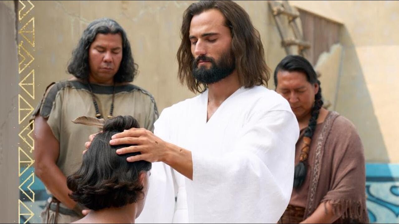 ASL | Jesus Christ Gives Power and Ascends into Heaven | 3 Nephi 18:35 ...